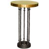 Diego Copper or Brass Top Bar Table